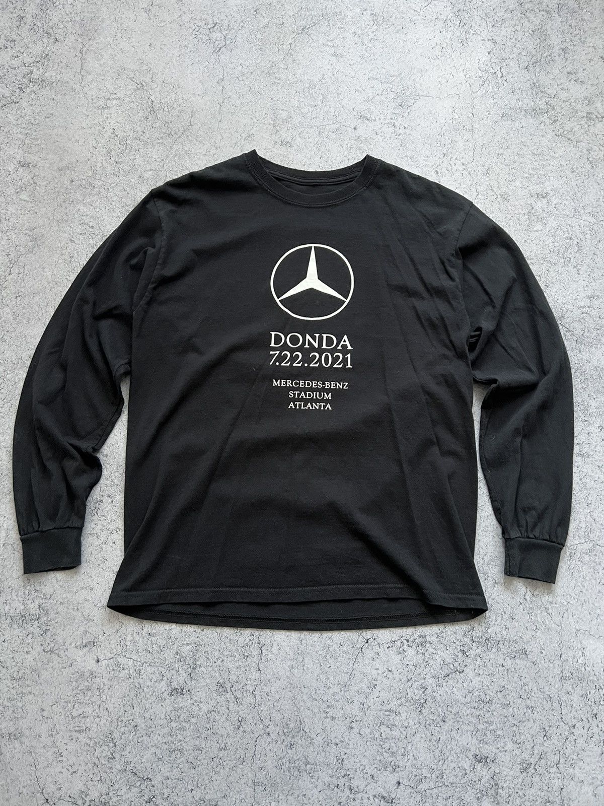 Kanye West Kanye West Donda Merch Mercedes-Benz Stadium Atlanta 21 L/S ...