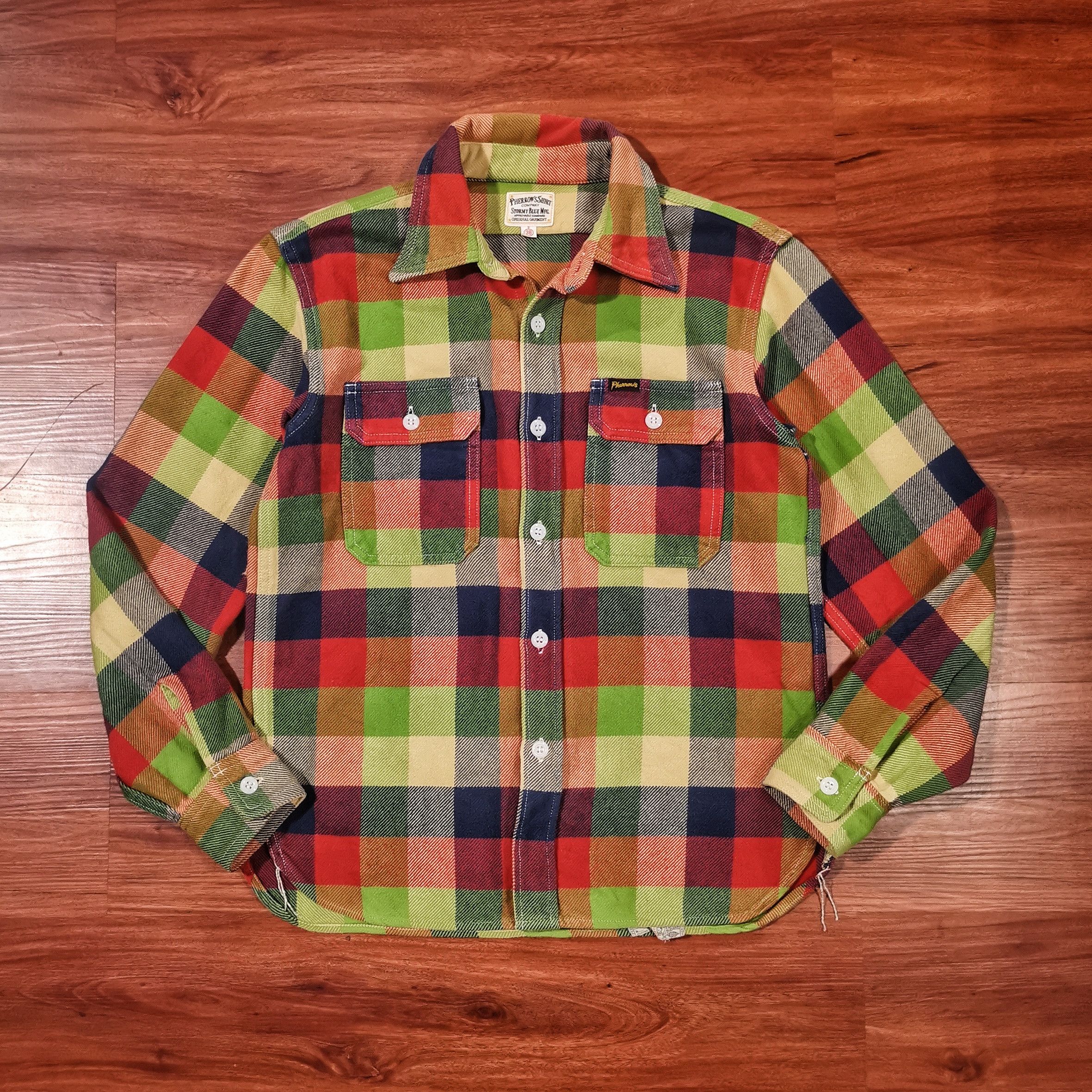 Pherrows Pherrow's Heavy Flannel Shirt Original Made in Japan | Grailed