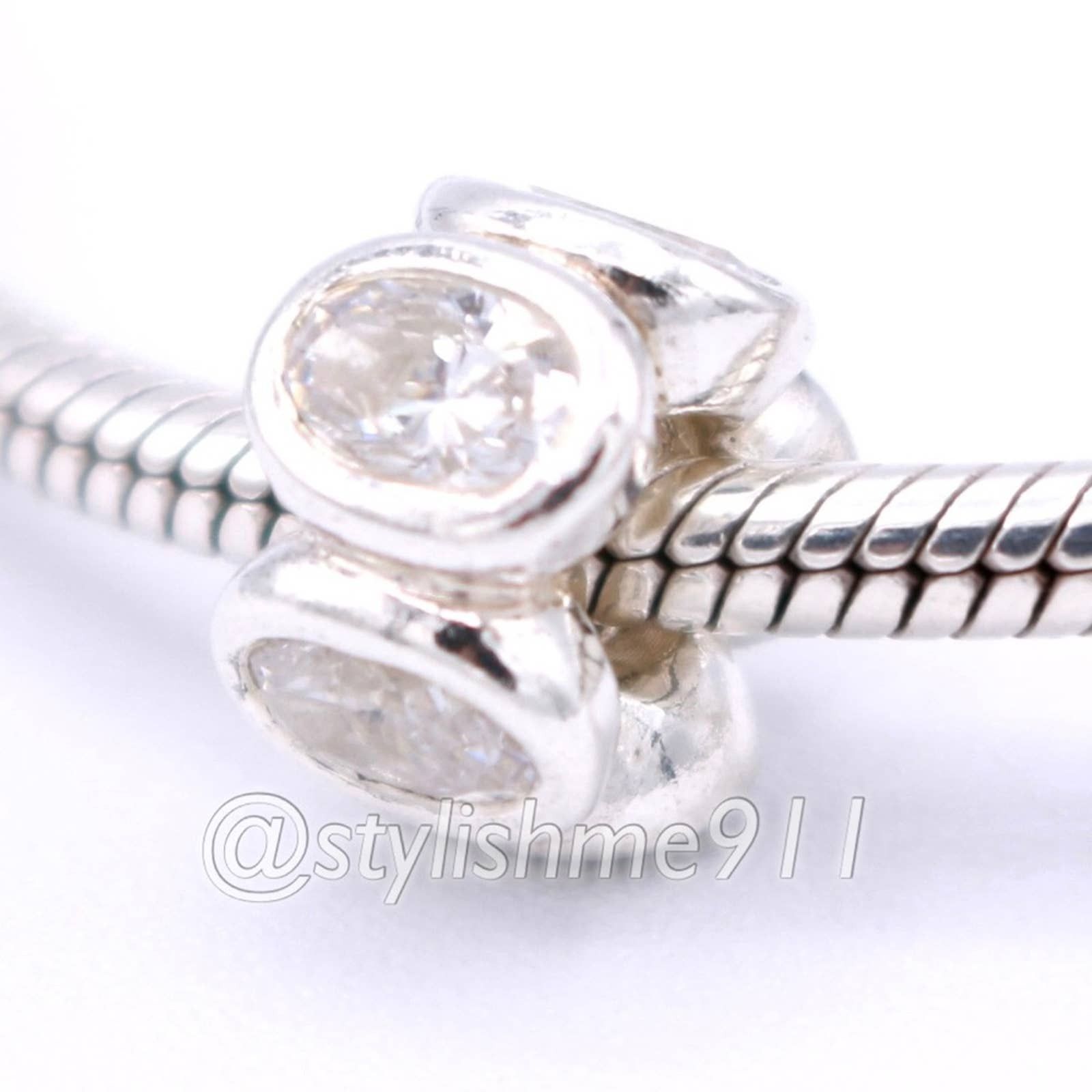 pandora Authentic PANDORA Clear Oval Lights Charm | Grailed
