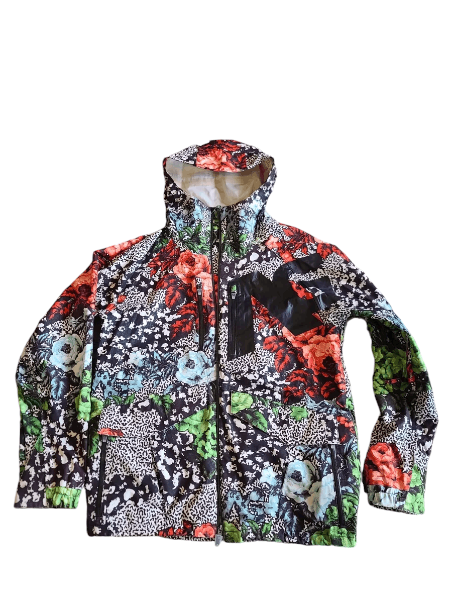 Analog × Burton × Vintage Analog Render Snowboard Shell Jacket floral ...