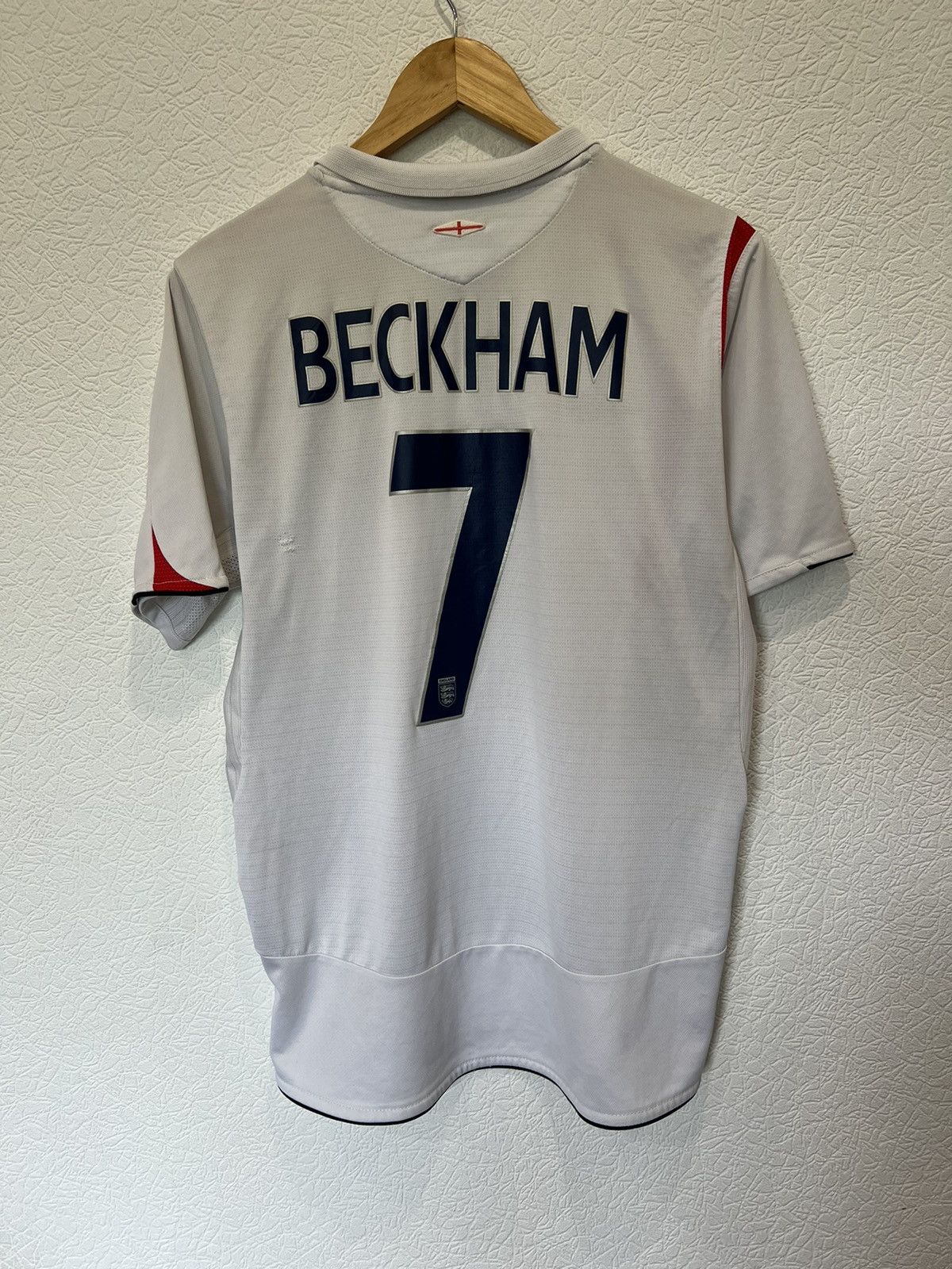Soccer Jersey × Umbro × Vintage BECKHAM Umbro England 2006 Home Kit ...