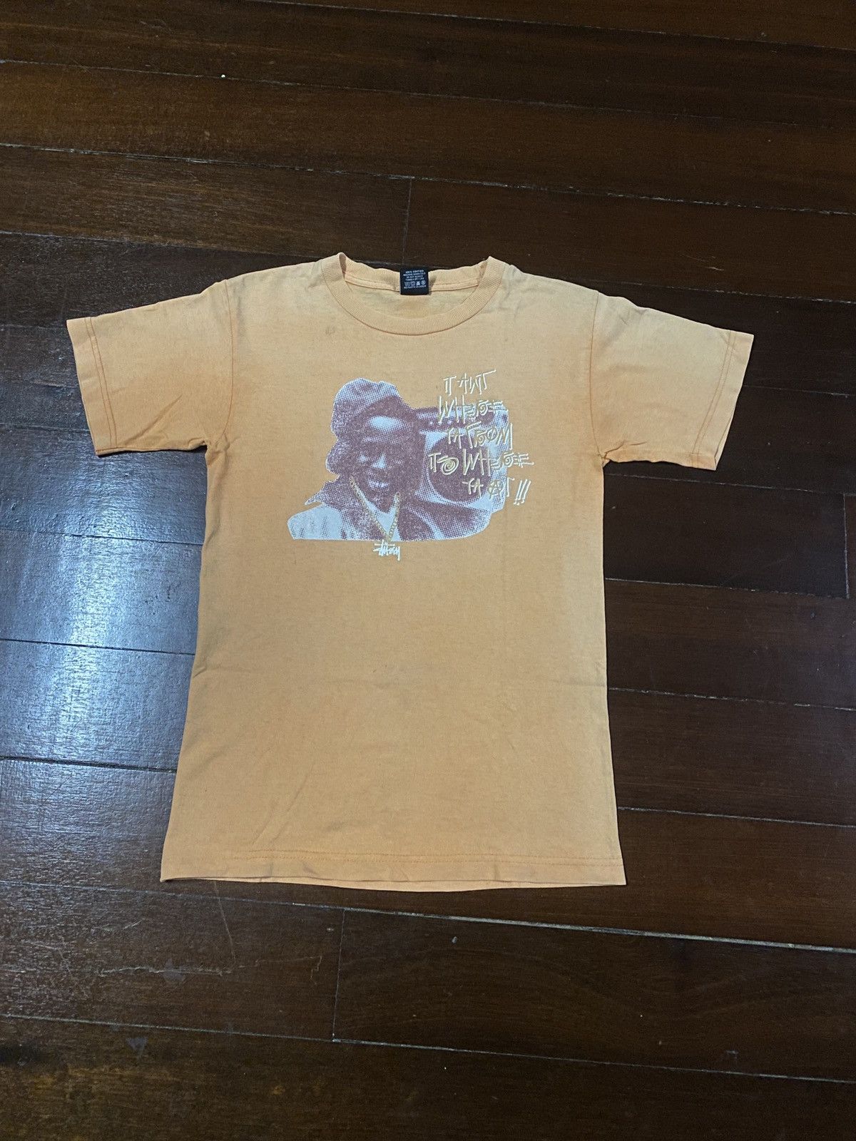 Streetwear × Stussy × Vintage FIRE 🔥🔥 VINTAGE STUSSY PHOTO PRINT HIPHOP ...