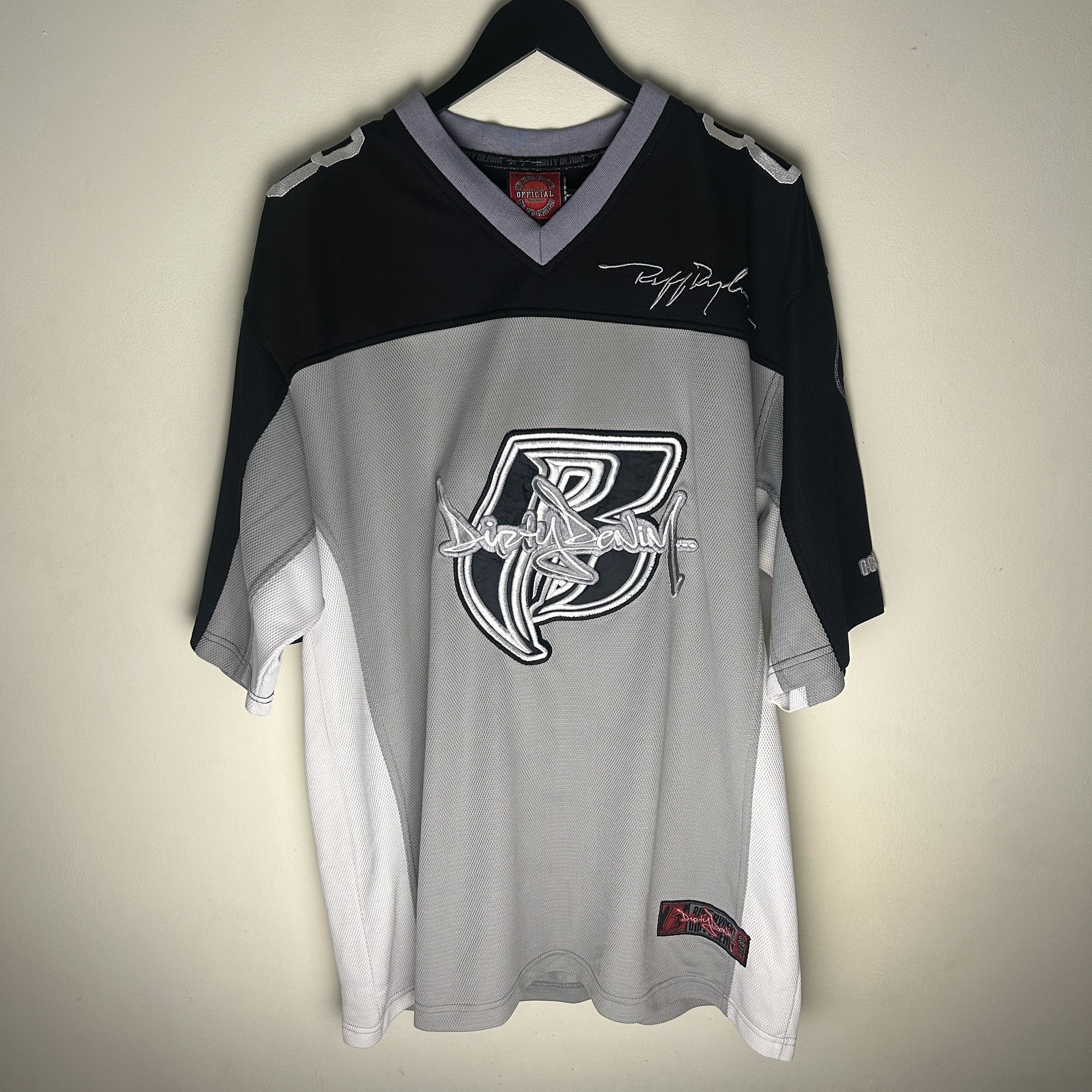 Ruff Ryders × Streetwear × Vintage Vintage Jersey Dirty Denim Ruff ...