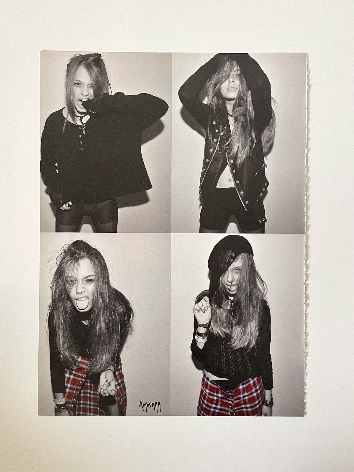Chrome Hearts Chrome Hearts rare 8x11 cutout poster | Grailed