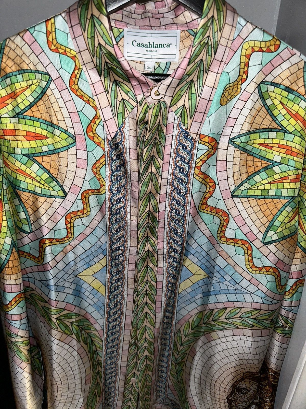 Casablanca CASABLANCA Multi Mosaics Grecques Silk | Grailed