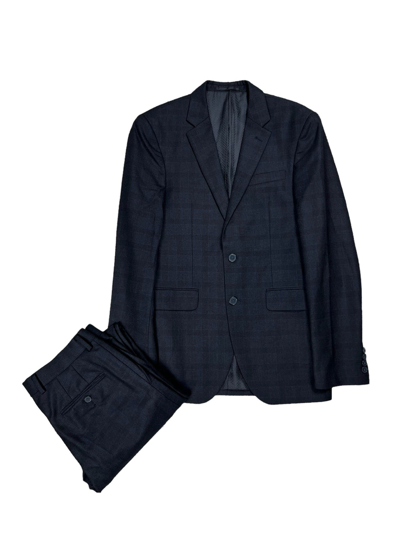 Jaeger 100% Wool Gorgeous Check 2 Piece Classic Suit | Grailed