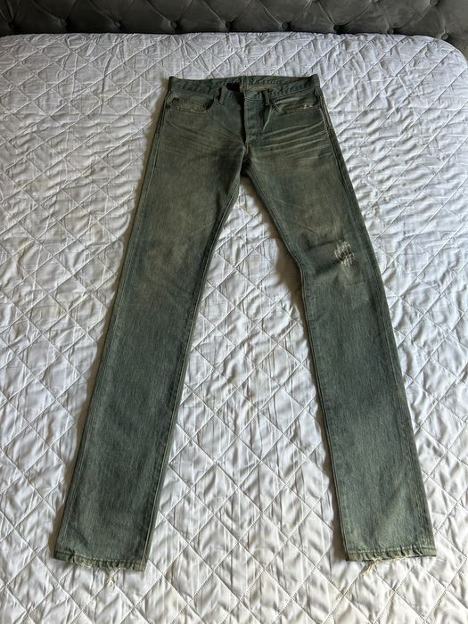 Dior SS04 “Strip” Bleu Claire Runway Denim | Grailed