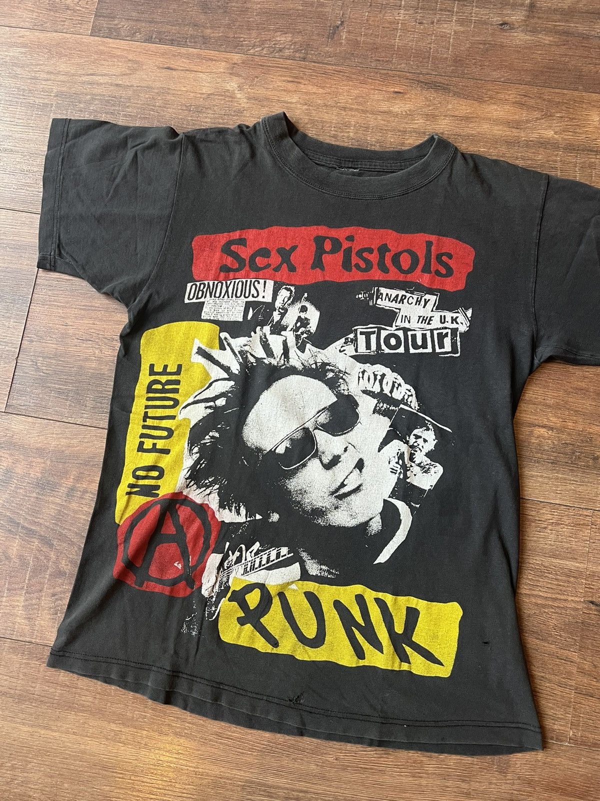 Band Tees × Vintage Vintage Sex Pistols 90s Euro Bootleg Tee Grailed