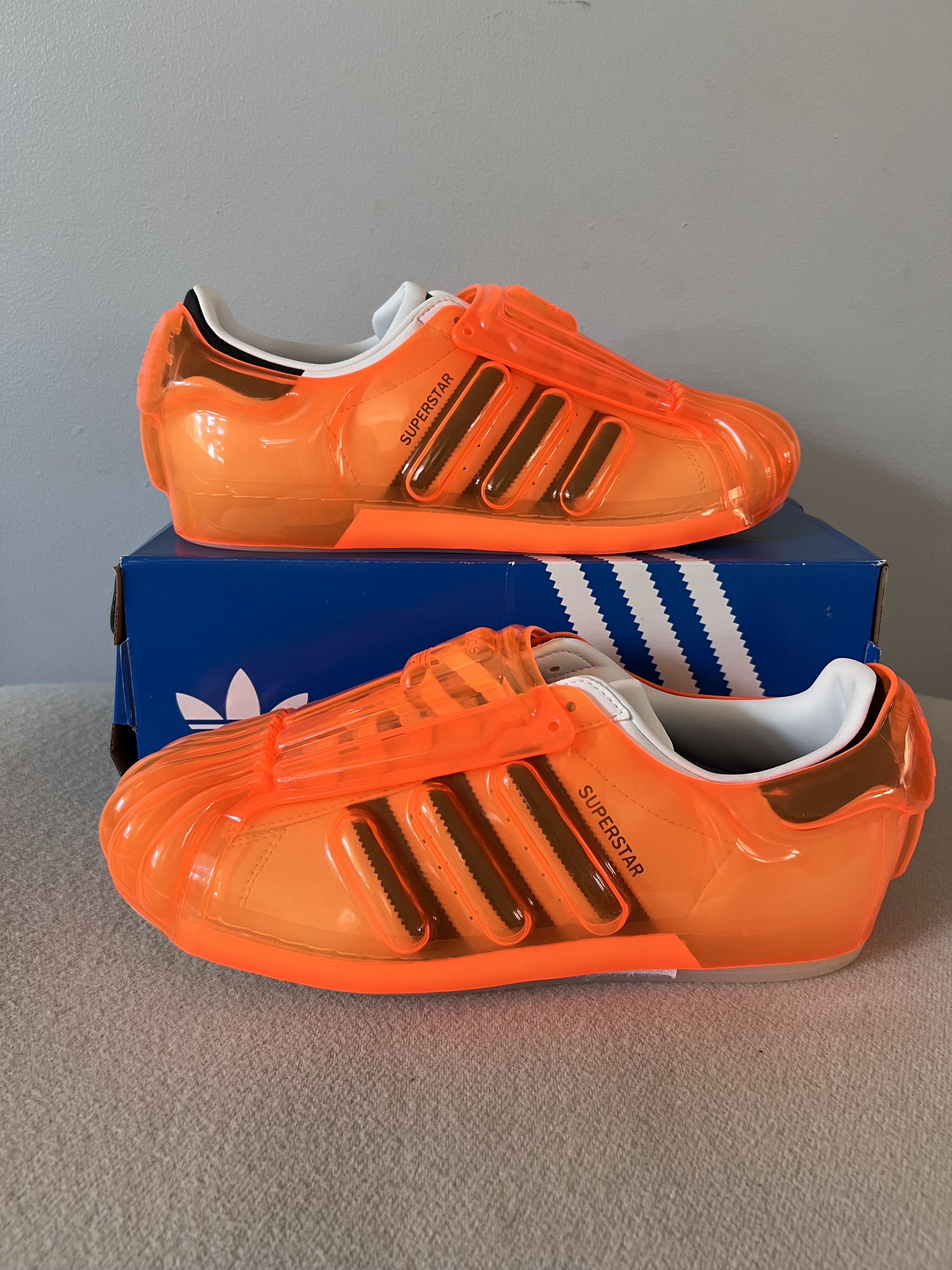 Adidas SAMPLE Adidas Superstar Bubble in Orange | Grailed