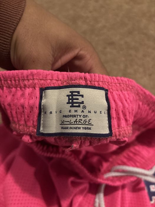 Eric Emanuel Pink and blue Eric Emanuel shorts | Grailed