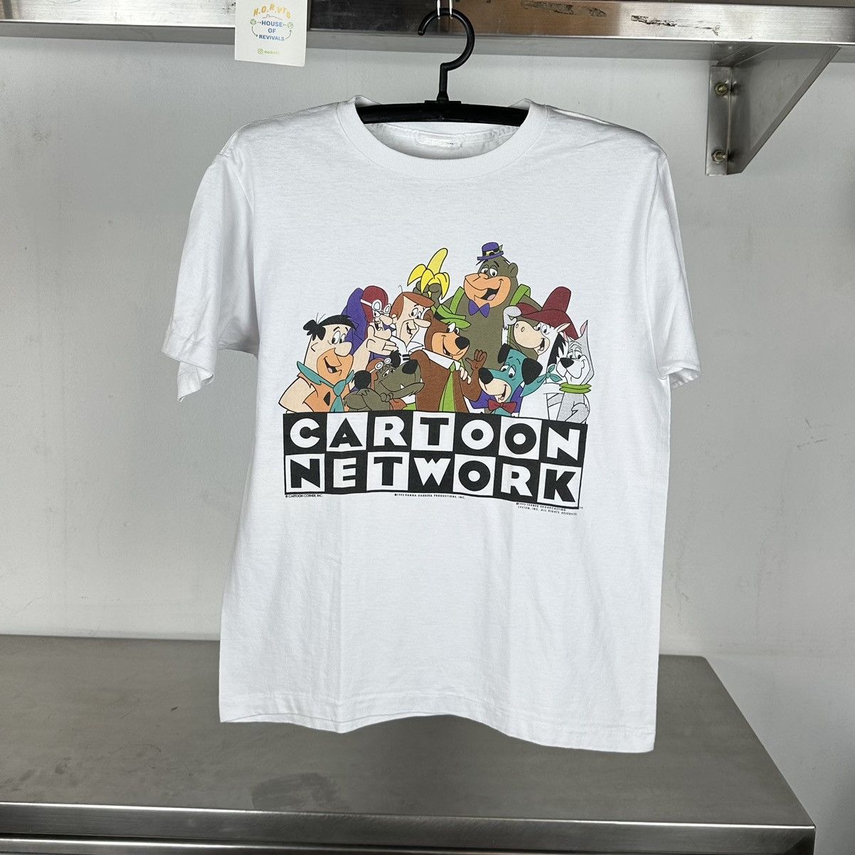 Vintage Vintage 1993 Cartoon Network Box Logo Promo T-shirt | Grailed