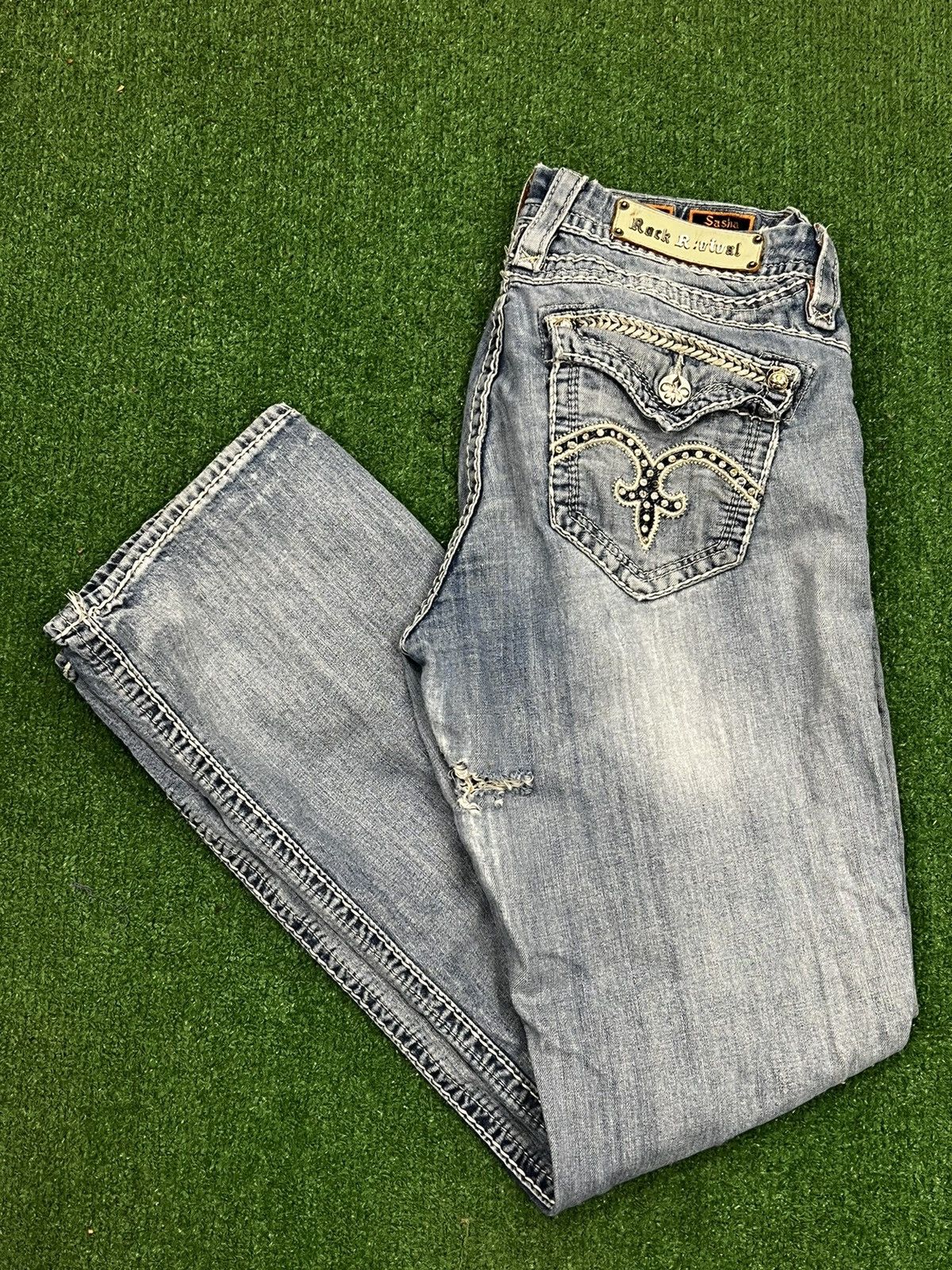 Rock Revival Y2k Rock Revival Sasha Easy Boot Jeans | Grailed