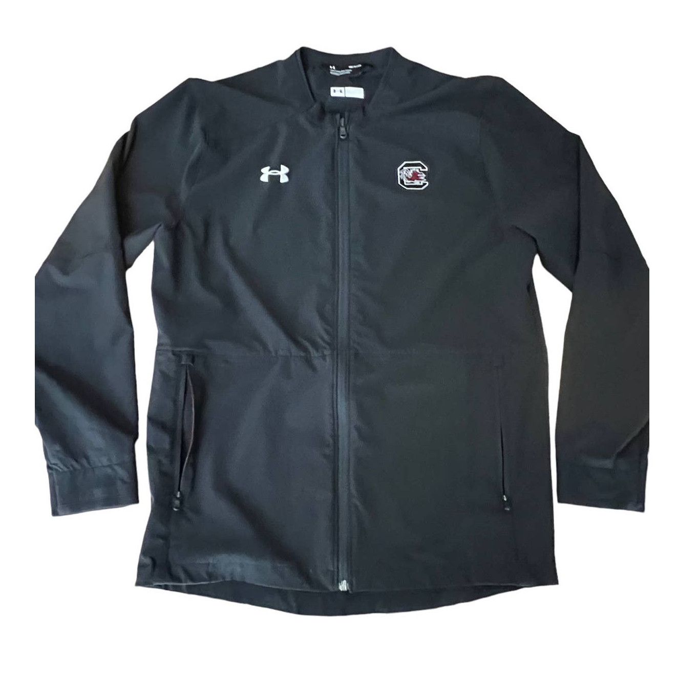 Under Armour Under Armour USC South Carolina Gamecock Black Zip Jacket ...