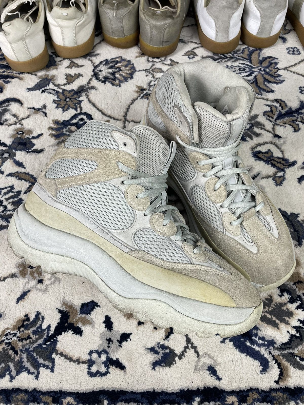 Adidas × Yeezy Season Yeezy Adidas Desert Boot " Salt " | Grailed