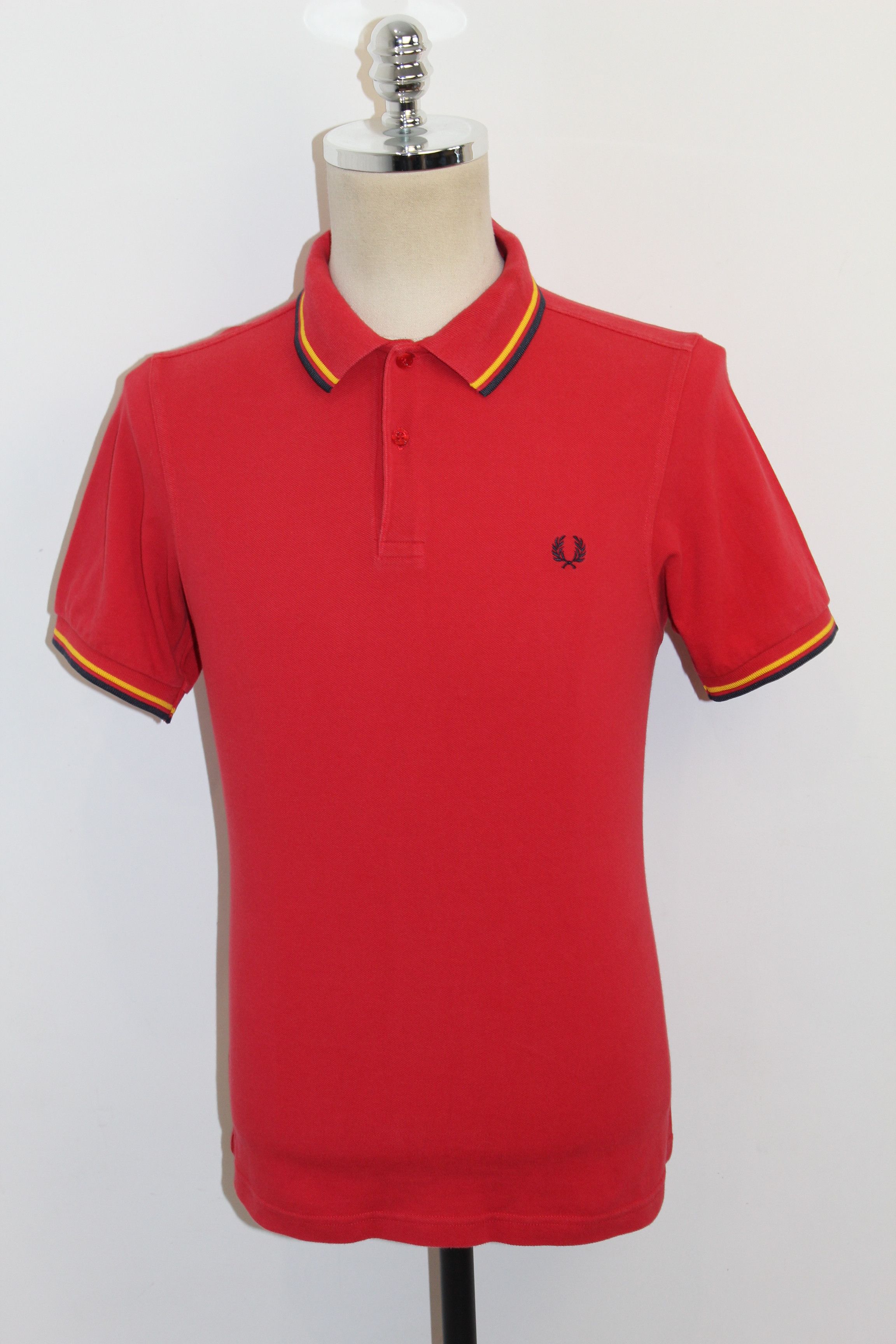Fred Perry Fred Perry Short Sleeve Red Polo Shirt | Grailed