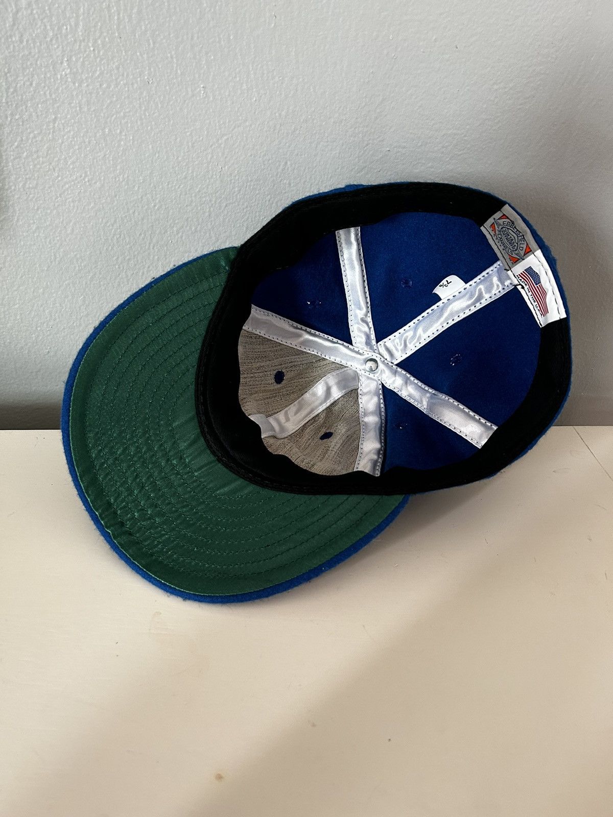 Ebbets Field Flannels Ebbets Field Flannels Puerto Rico Fitted Hat ...