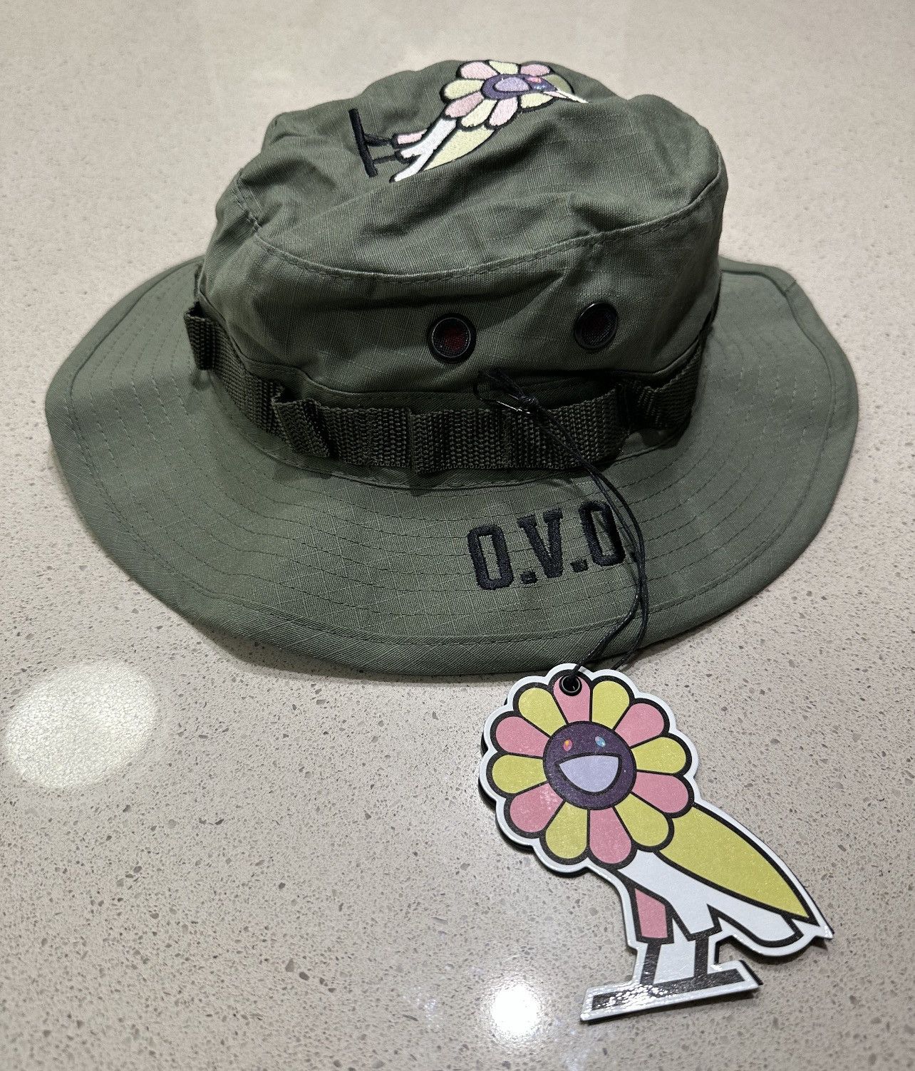 Takashi Murakami Takashi Murakami x OVO Unreleased Sample Bucket hat ...