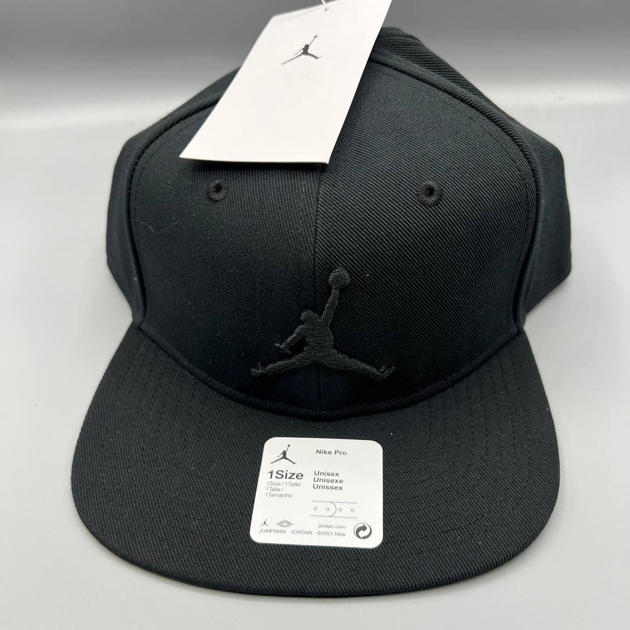 Jordan Brand Nike Air Jordan Pro Hat Men Black Jumpman Snap Back Cap ...