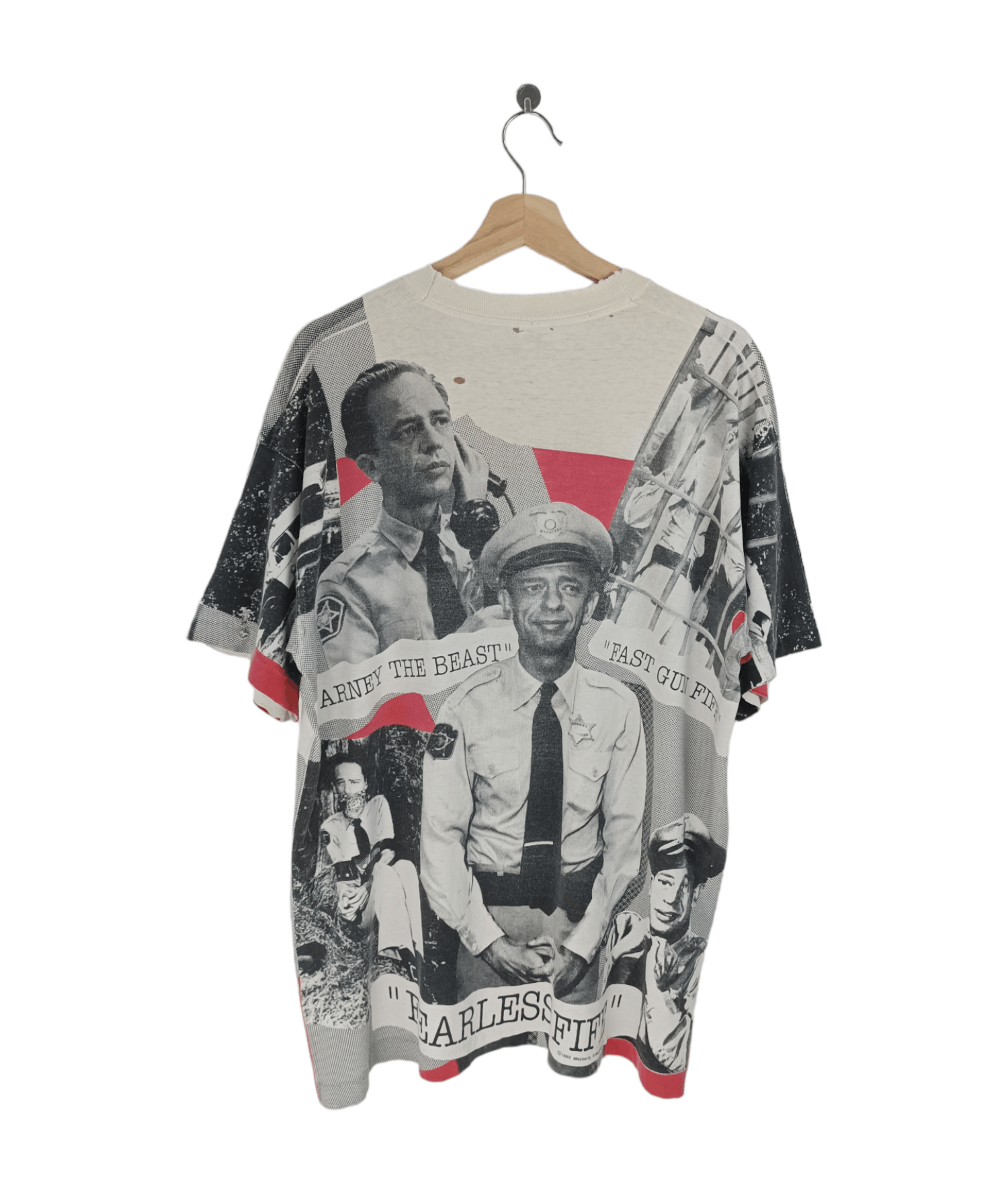 Series × Vintage RARE🔥VINTAGE 1992 DISTRESSED BARNEY FEARLESS FIFE ...