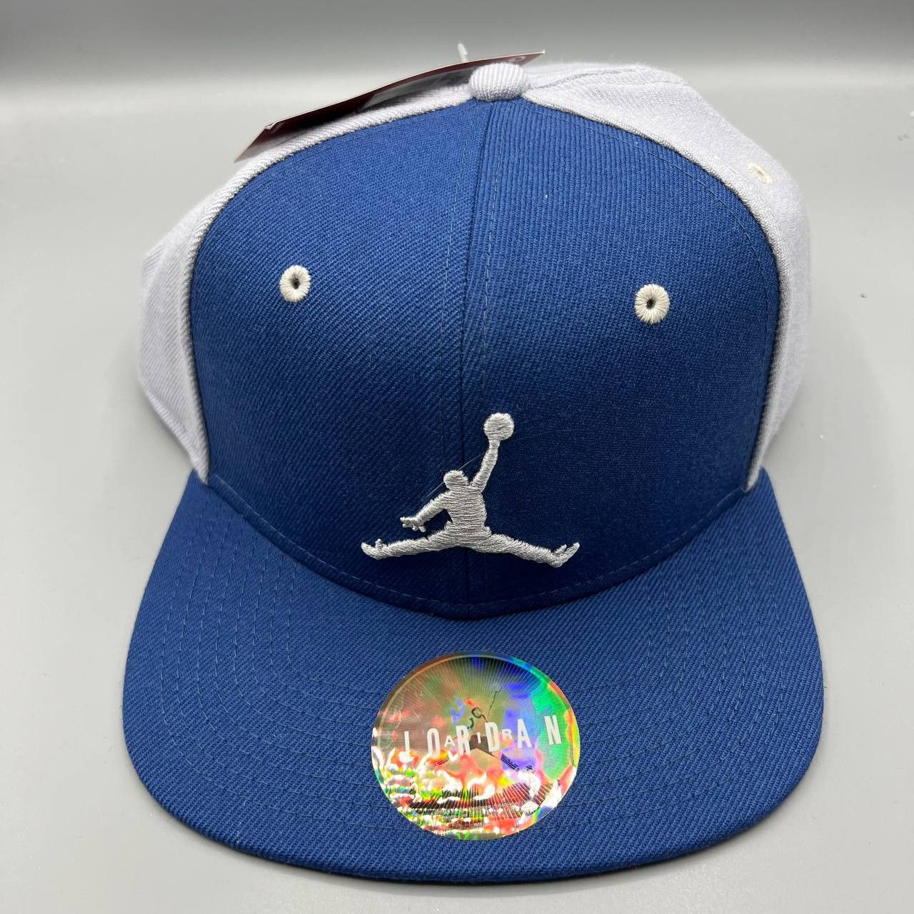 Jordan Brand Air Jordan Hat Men Blue Gray Jumpman Snap Back Cap New ...