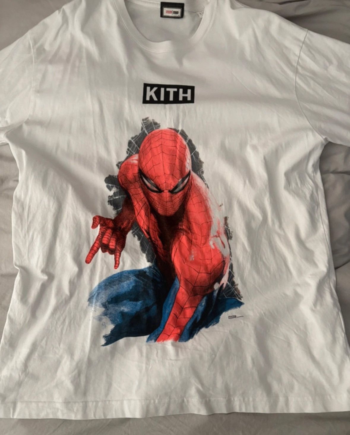 Kith Spider man tee | Grailed
