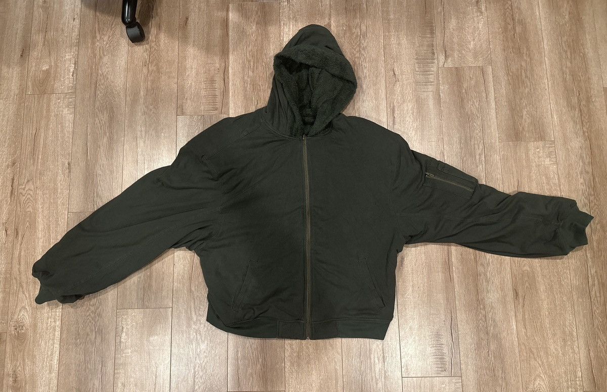 Greg Ross Towel bomber jacket - army green | Grailed