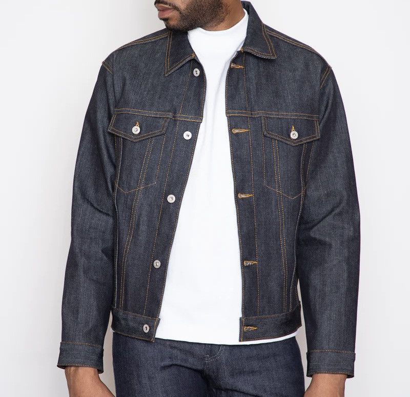 Naked & Famous Naked and Famous Left Hand Twill Selvedge Denim Jacket ...