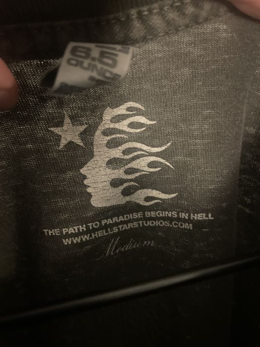 HELLSTAR Hellstar Rhinestone Enlightenment Club T-Shirt | Grailed