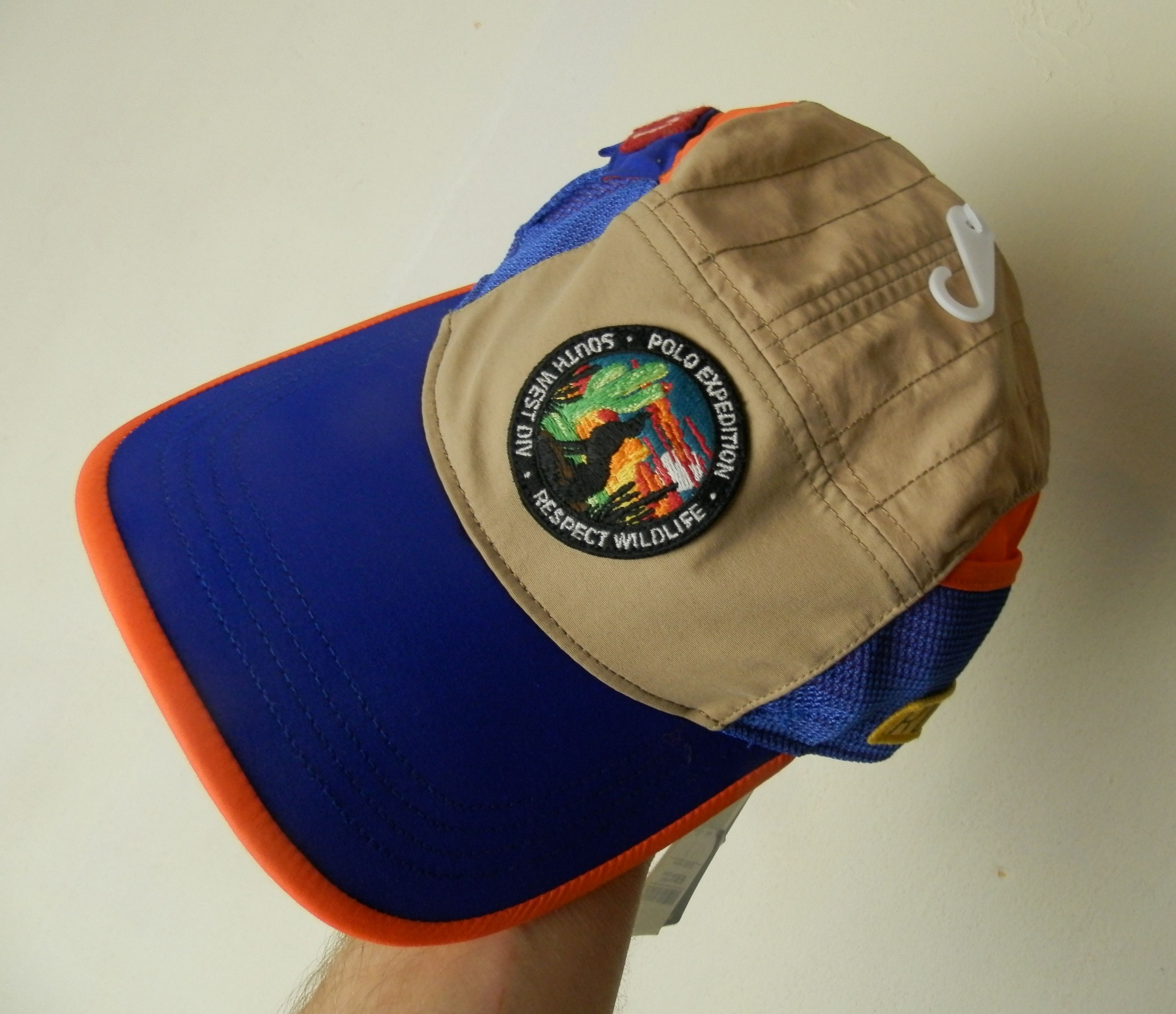 Polo Ralph Lauren 5 panel mesh multipocket cap hat | Grailed