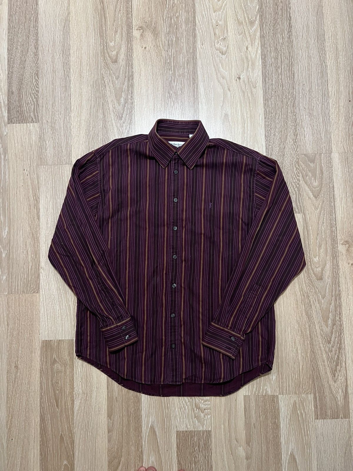 Luxury Yves Saint Lauren shirt button-up YSL | Grailed