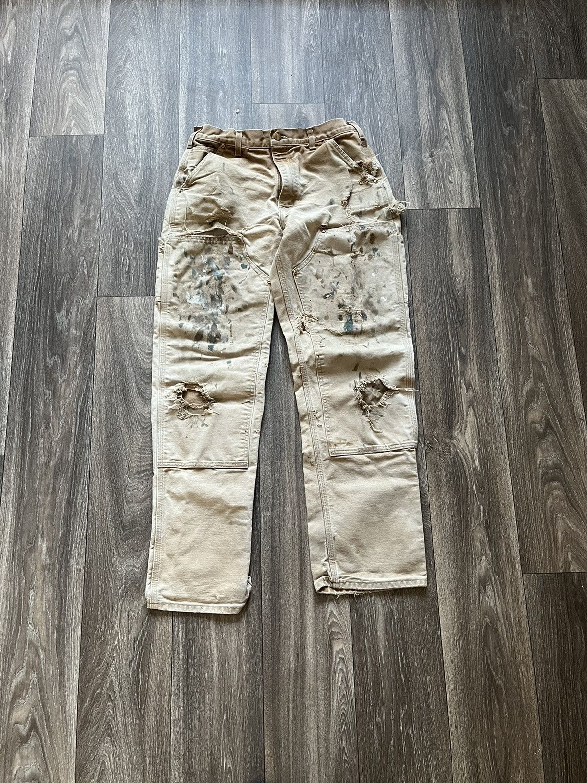 Carhartt × Made In Usa × Vintage Vintage Carhartt Double Knee Pants ...