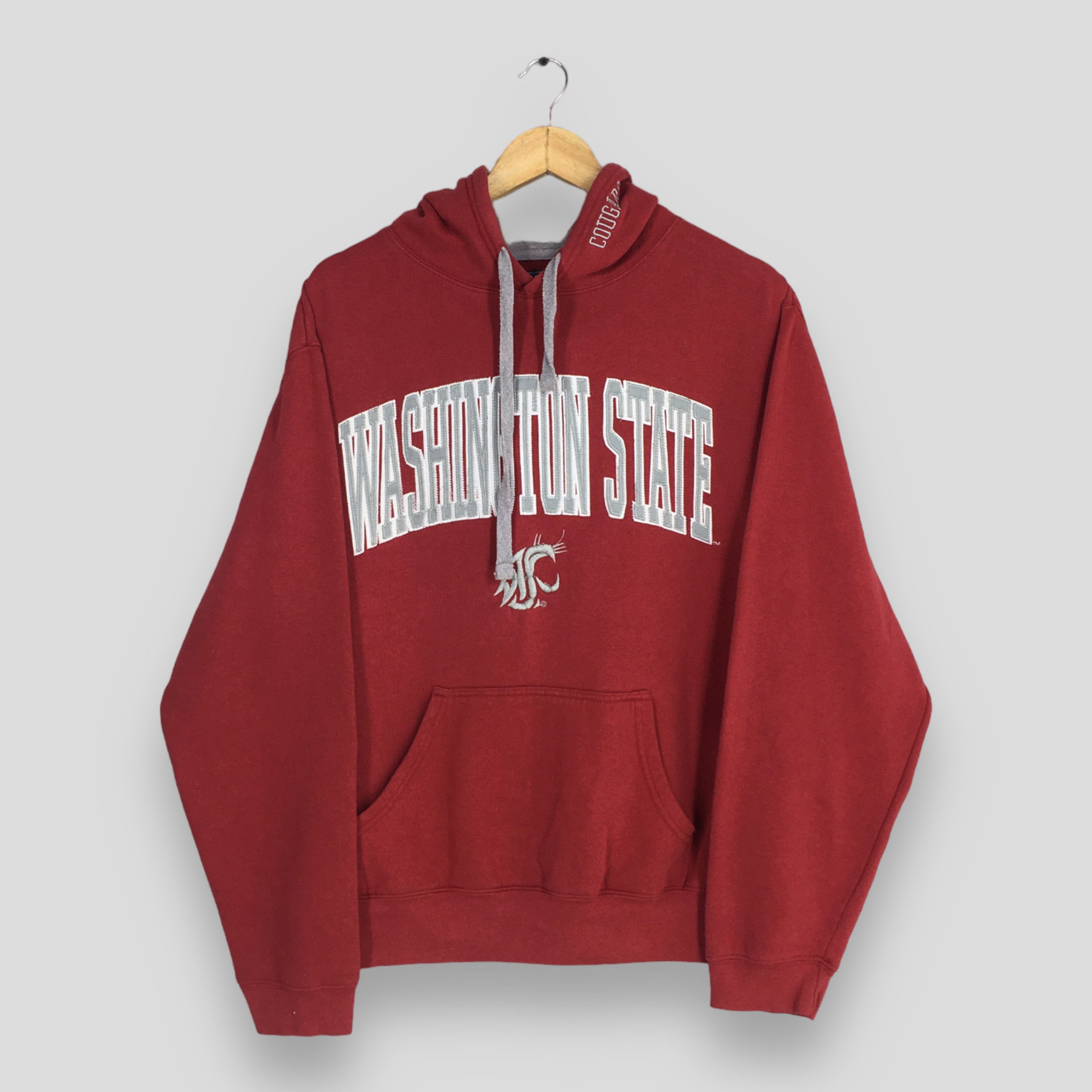 America × Vintage Vintage Washington State WSU Red Hoodie Sweater Large ...