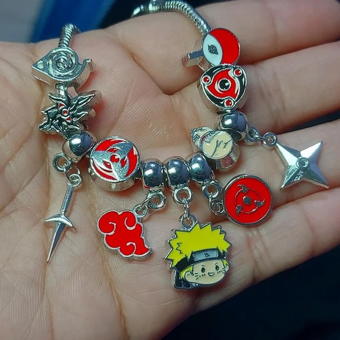 Avant Garde Naruto Charms Bracelets Anime Figure Pendant | Grailed