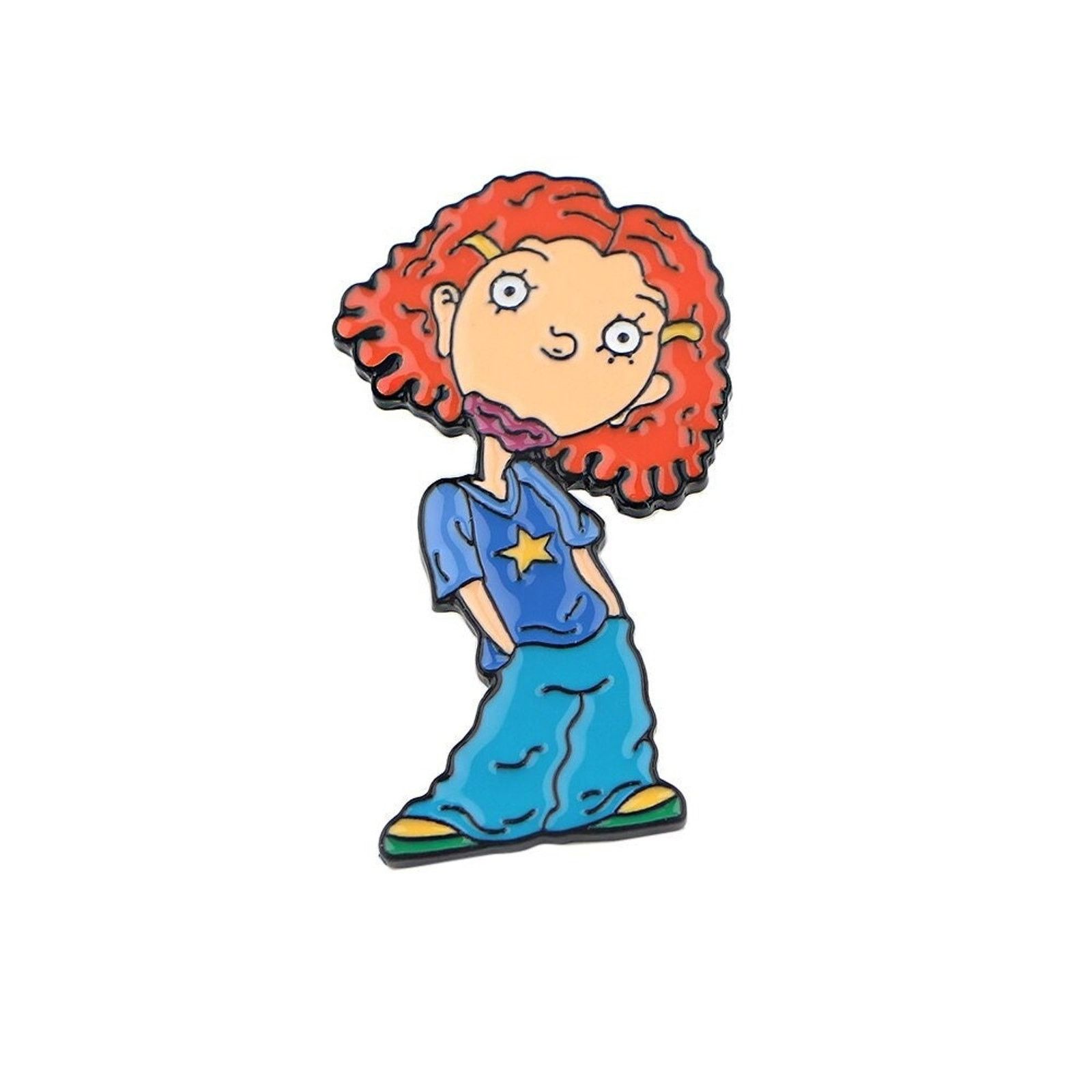 Custom As Told By Ginger Nickelodeon Ginger Foutley Enamel Pins 345 ...