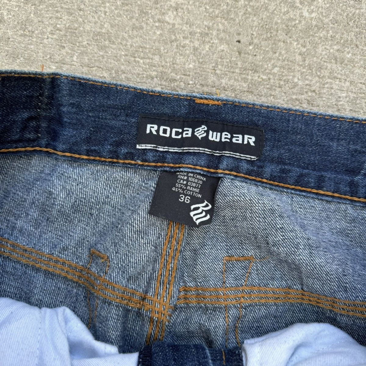 Vintage BAGGY VINTAGE Y2K ROCAWEAR SKATER DENIM OPIUM JEANS | Grailed