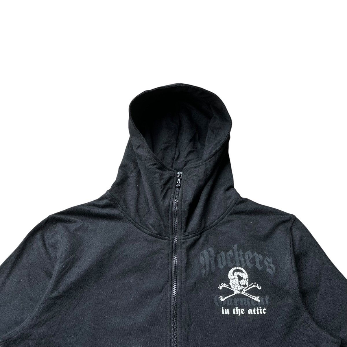 In The Attic In The Attic Homme Union Jack Poem Balaclava Hoodie | Grailed