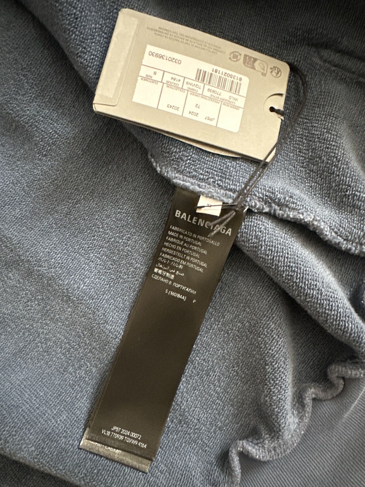 Balenciaga Balenciaga Burning Unity Zip Up | Grailed