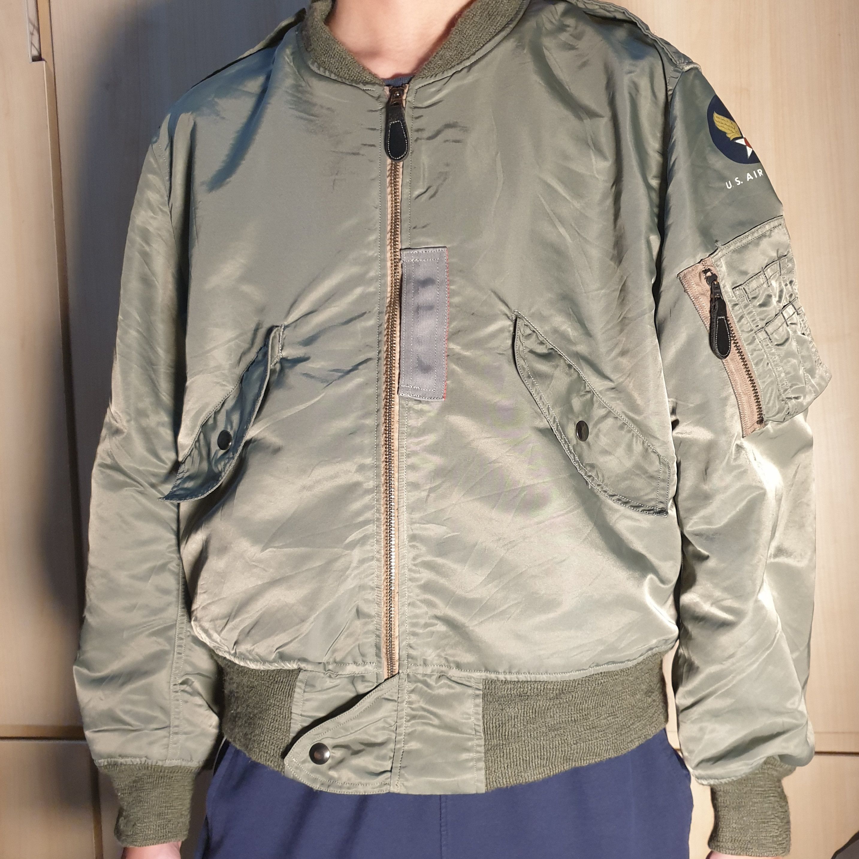 Buzz Rickson's × Toyo Enterprises × Us Air Force STEAL🔥 Vintage Buzz Rickson TYPE L-2B Bomber ...