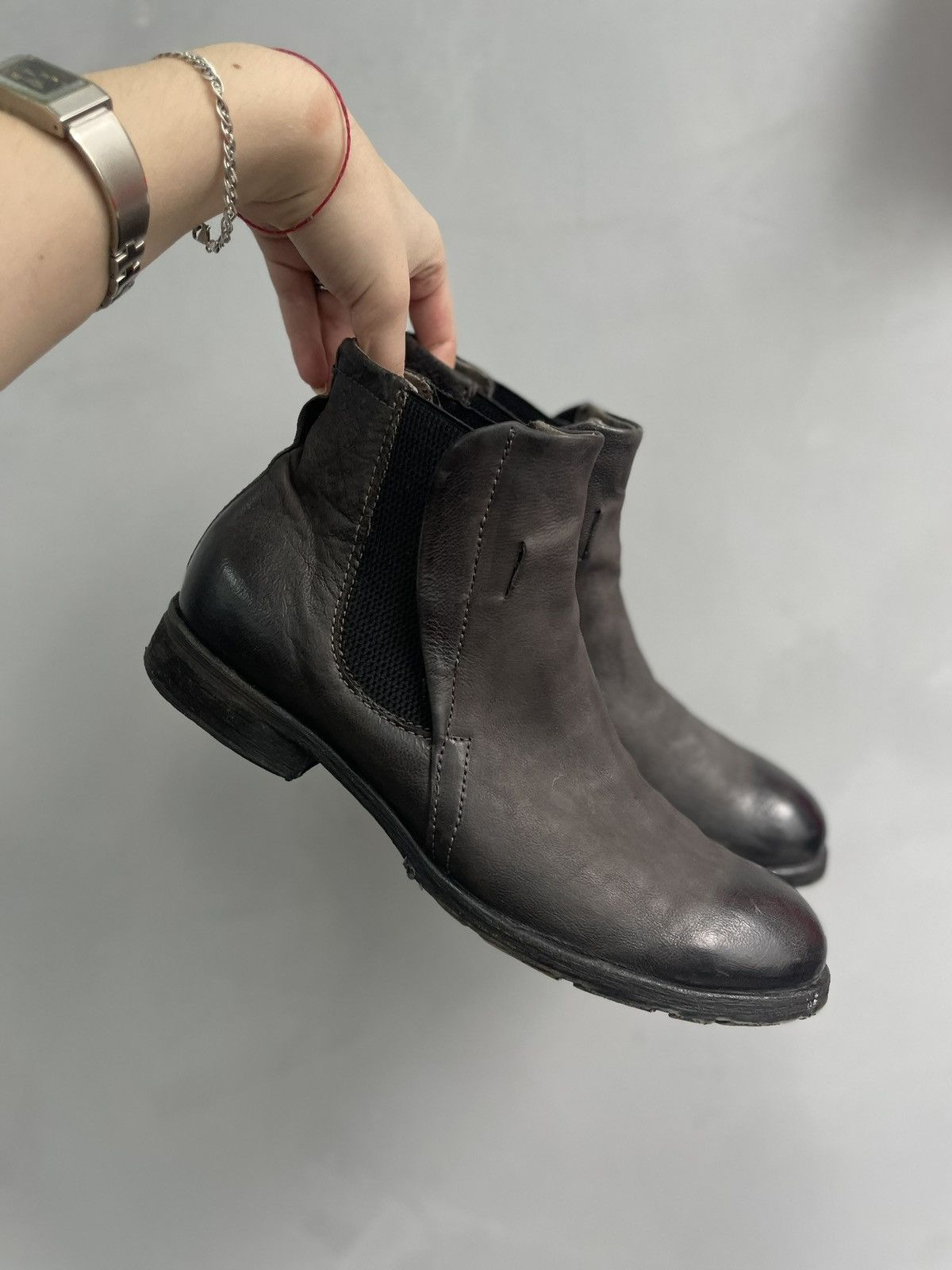 A.S.98 Guidi style avant garde A.S. 98 distressed leather boots | Grailed
