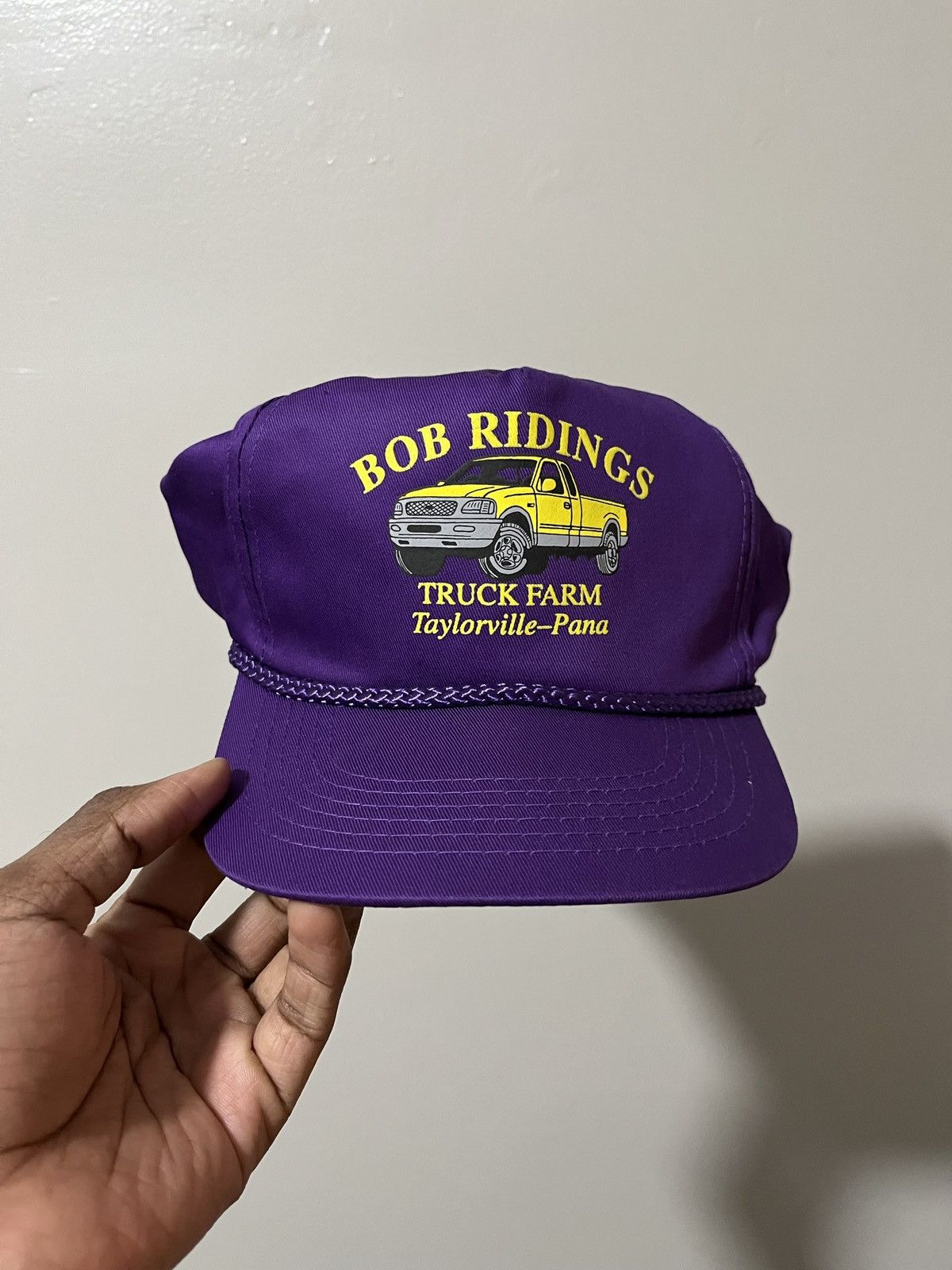 Streetwear × Trucker Hat × Vintage Bob Ridings Truck Farm Trucker Hat ...