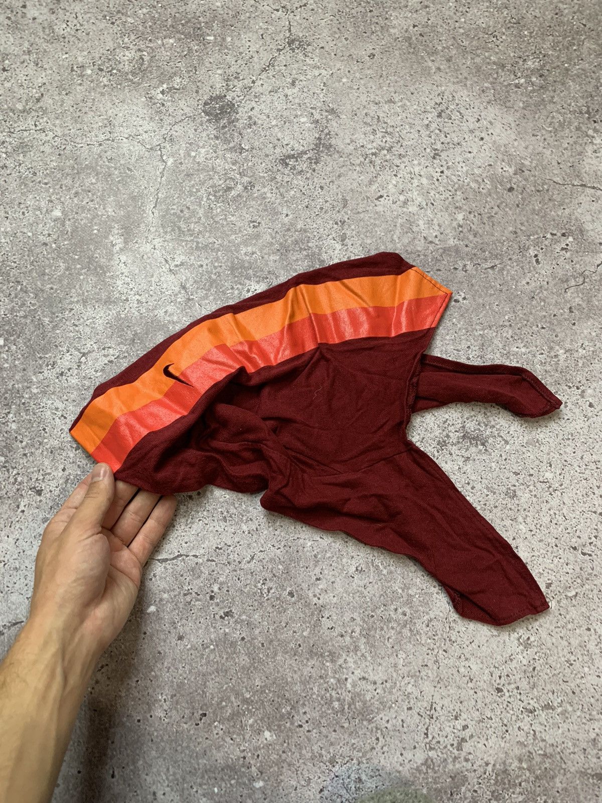 Nike Y2K Nike Du Rag Mini Swoosh Bandana Hat | Grailed
