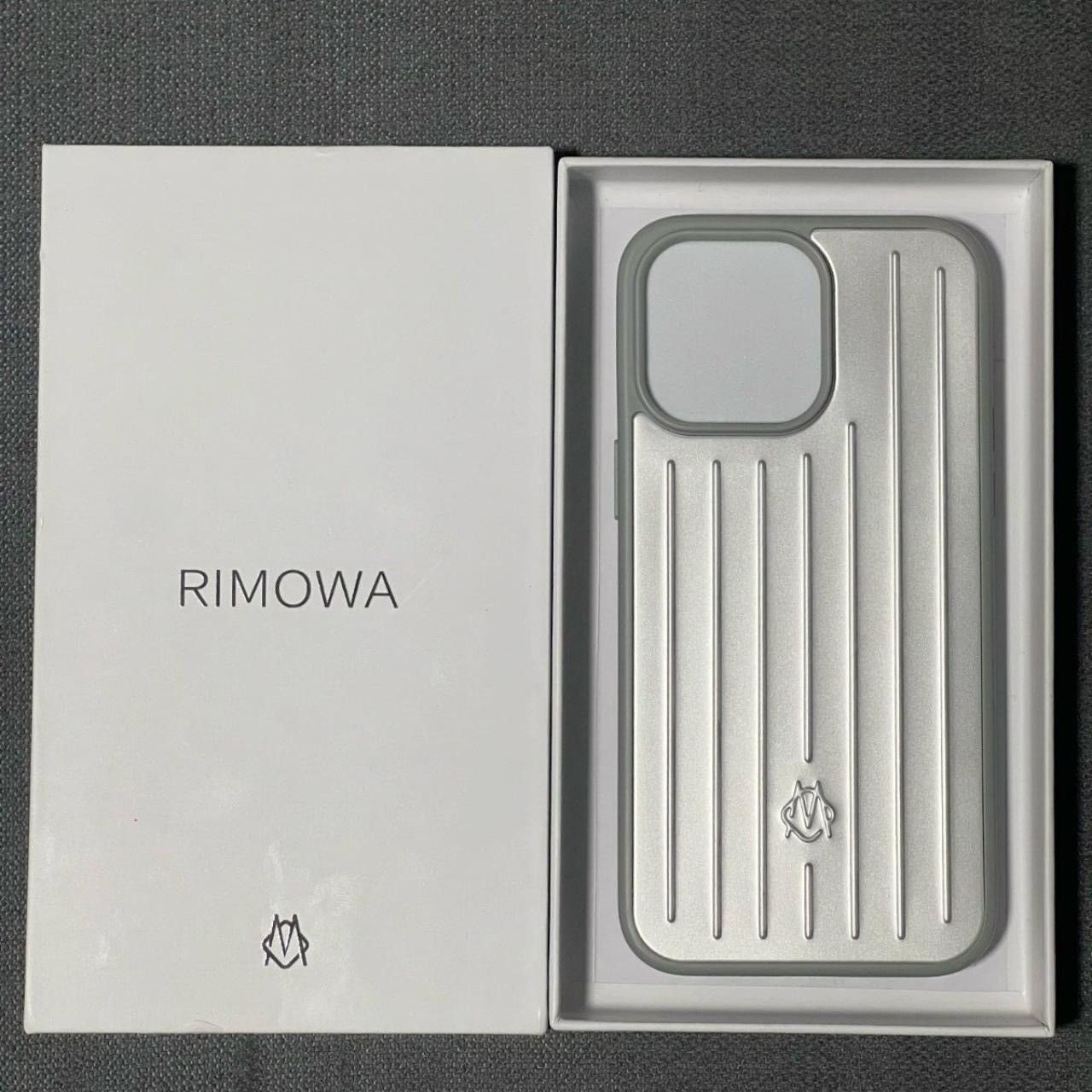 Rimowa Rimowa iPhone 15 Pro Max Silver Aluminum Case | Grailed