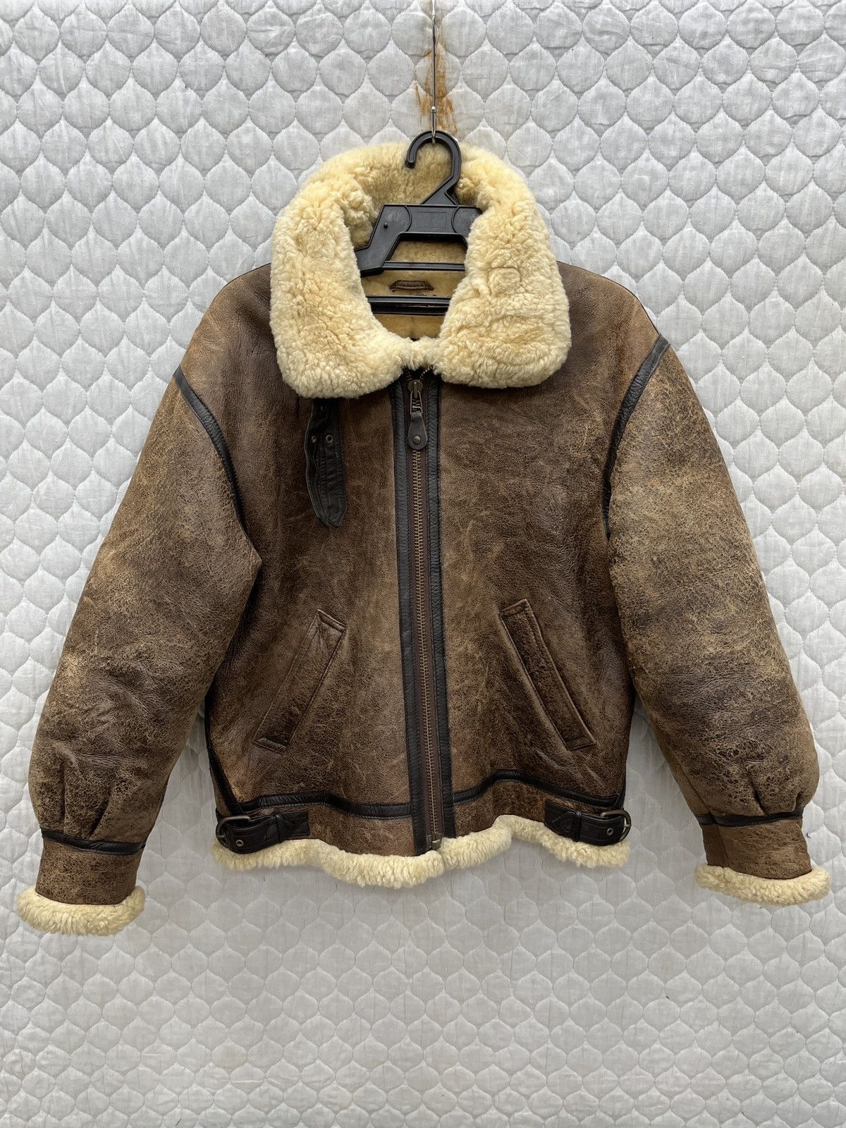 Designer 🔥🔥🔥STEALS USAAF B-3 SHEEP SKIN WIND ARMOUR JACKET | Grailed