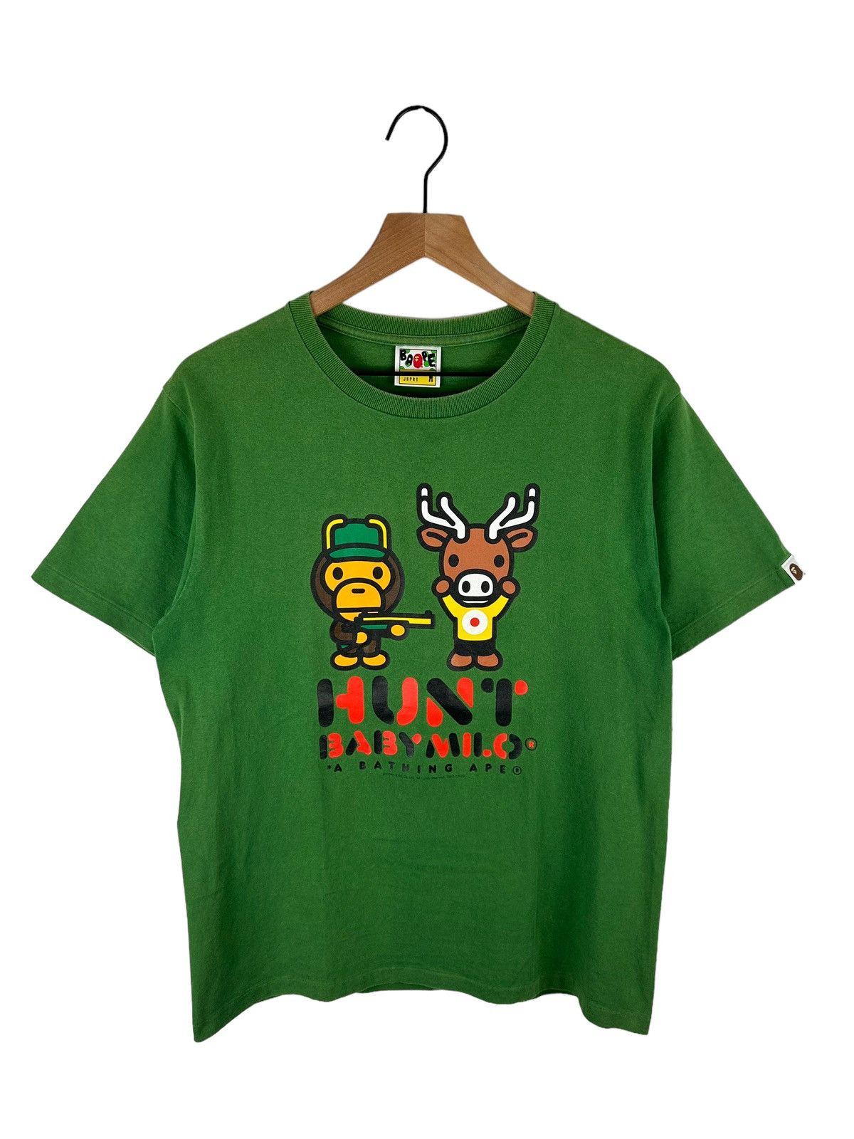 Bape 2010 Bape Milo Hunt Print T-Shirt | Grailed