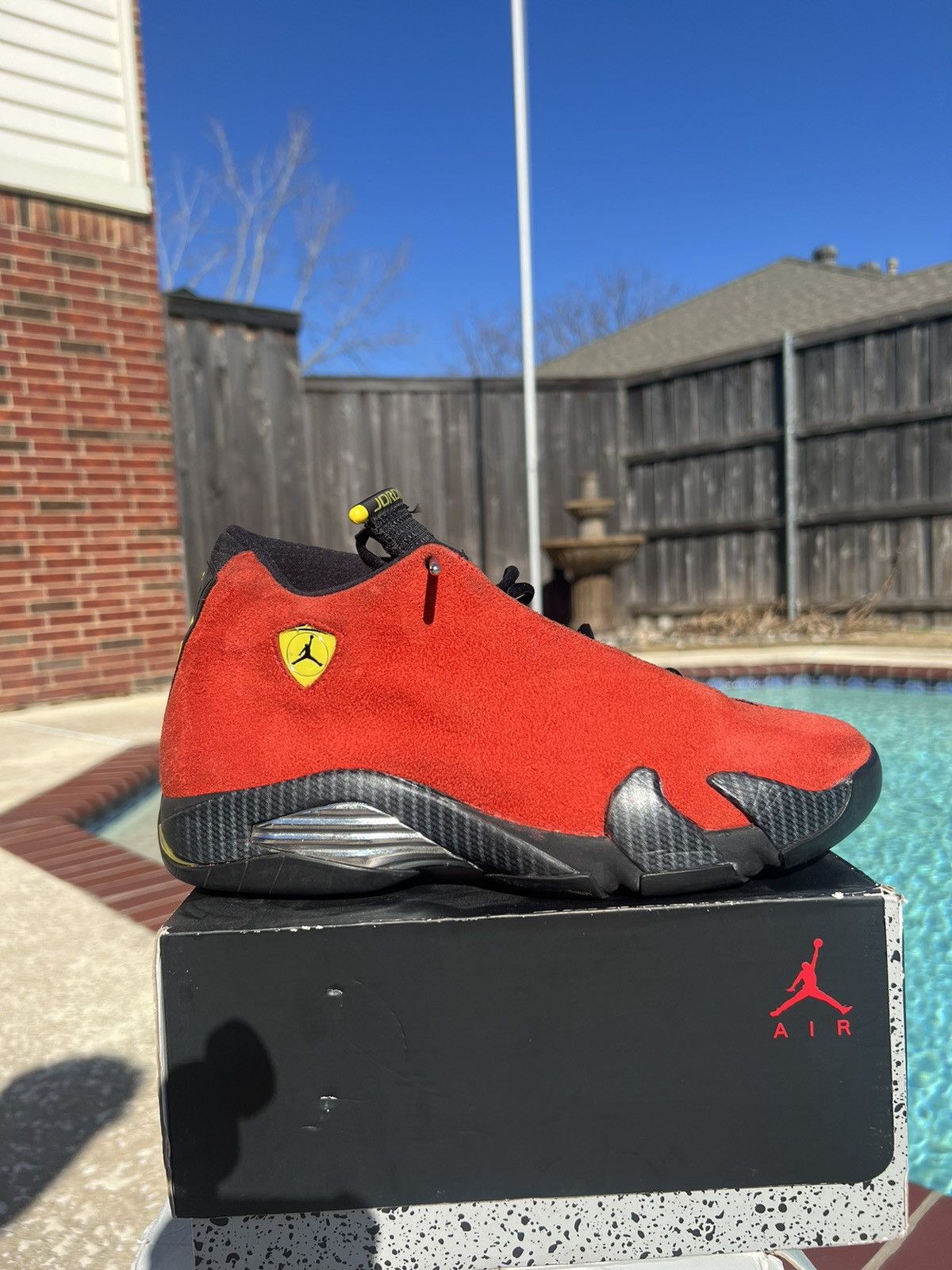 Jordan Brand × Nike × Streetwear Air Jordan 14 Retro Ferrari | Grailed