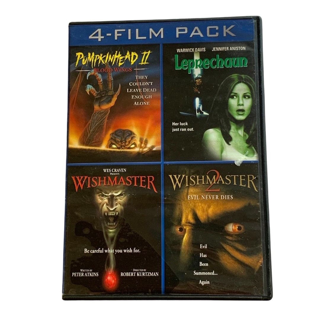 Other Wishmaster 4-Film Pack DVD Horror Collection Region Free | Grailed