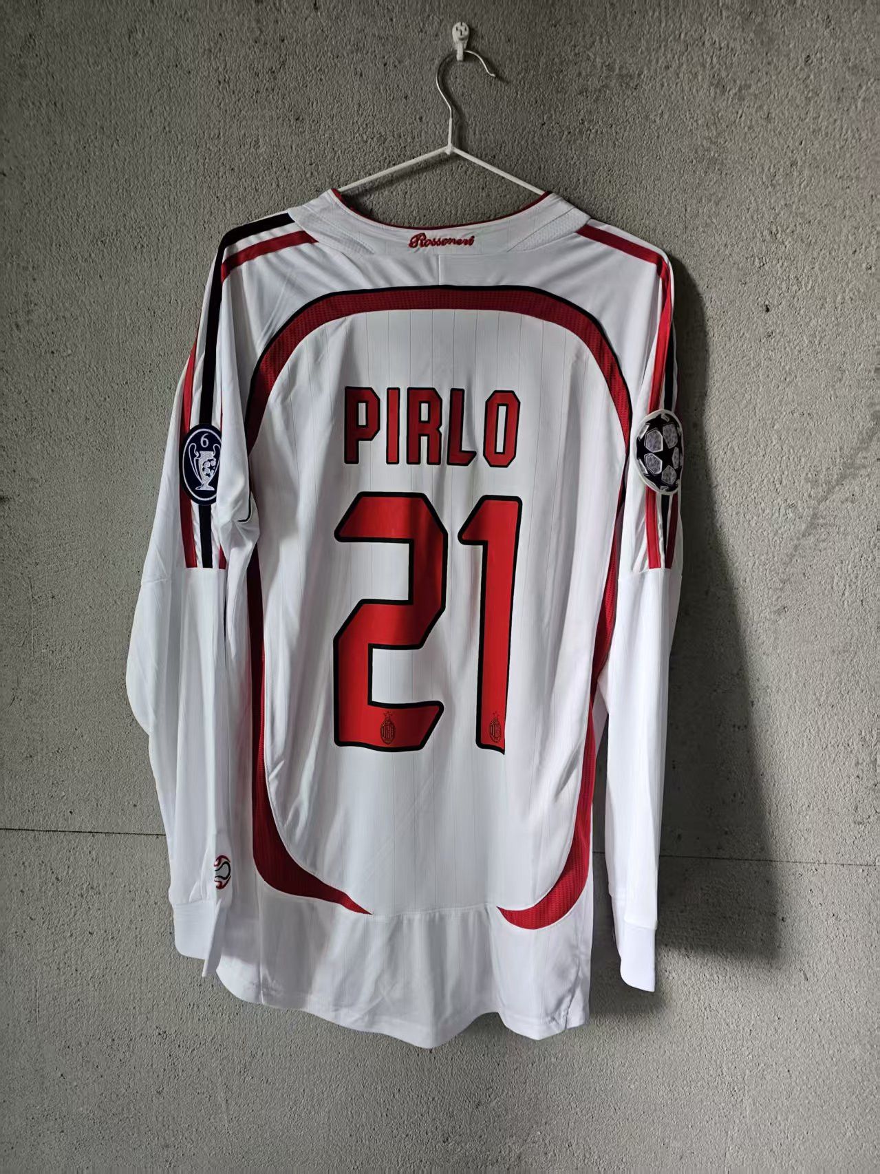 Other 2006 2007 AC Milan 21 Andrea Pirlo Jersey White | Grailed
