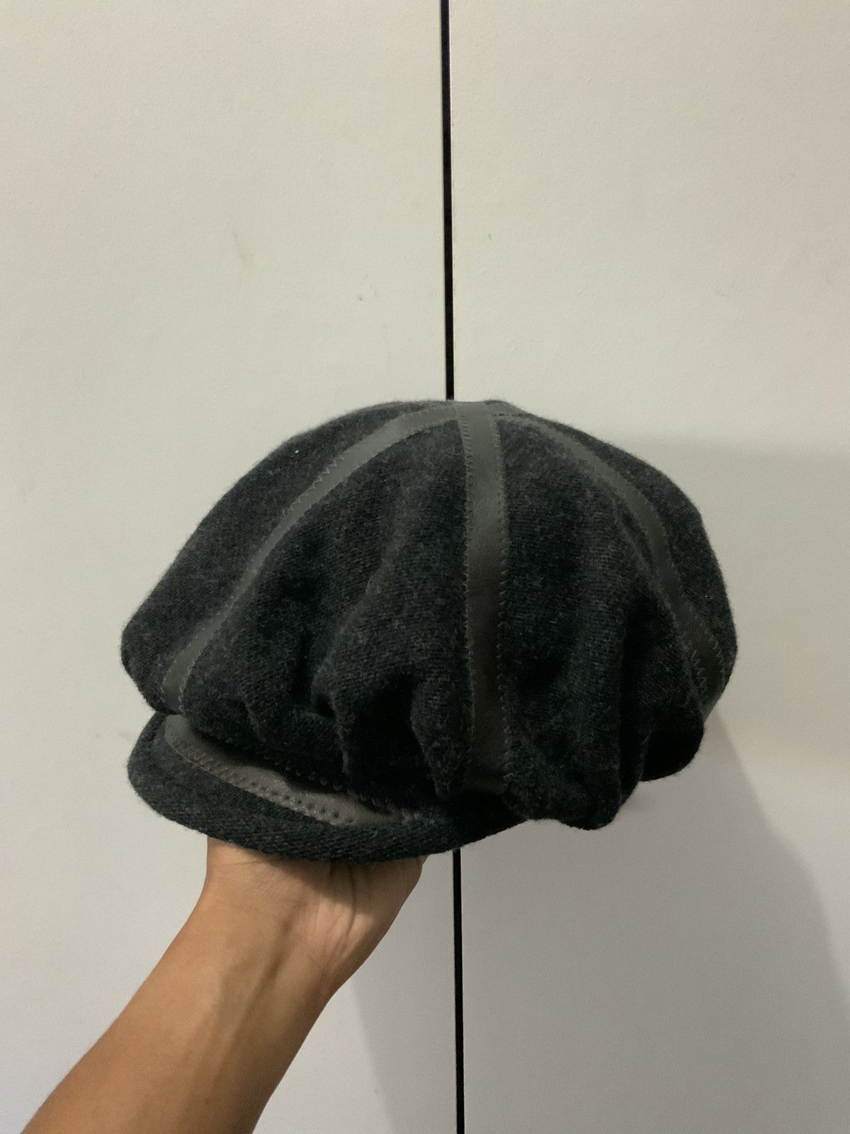 Avant Garde × Hat × Italian Designers Firenze Fur Newsboy Italian made ...