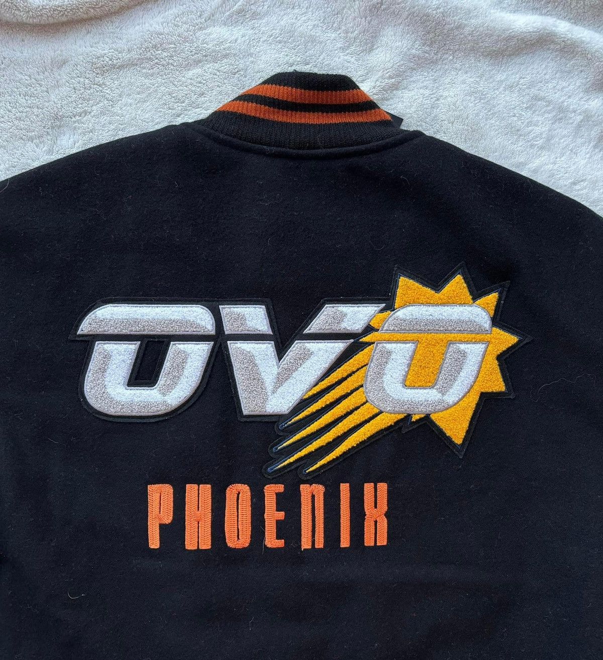 NBA × Octobers Very Own OVO x NBA Phoenix Suns Varsity Jacket | Grailed