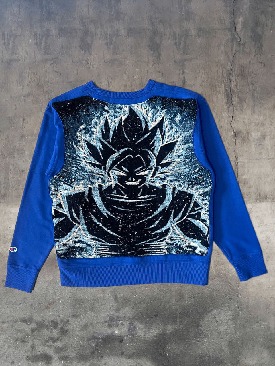 Custom Dragon Ball Z Custom Tapestry Sweater | Grailed